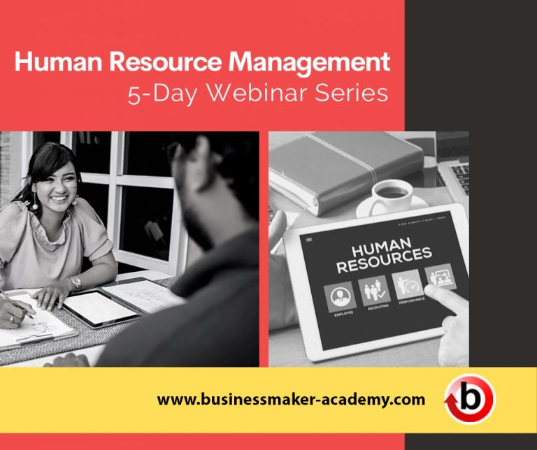 HR Management Training Program Bundle by HR Club Ph & BMA